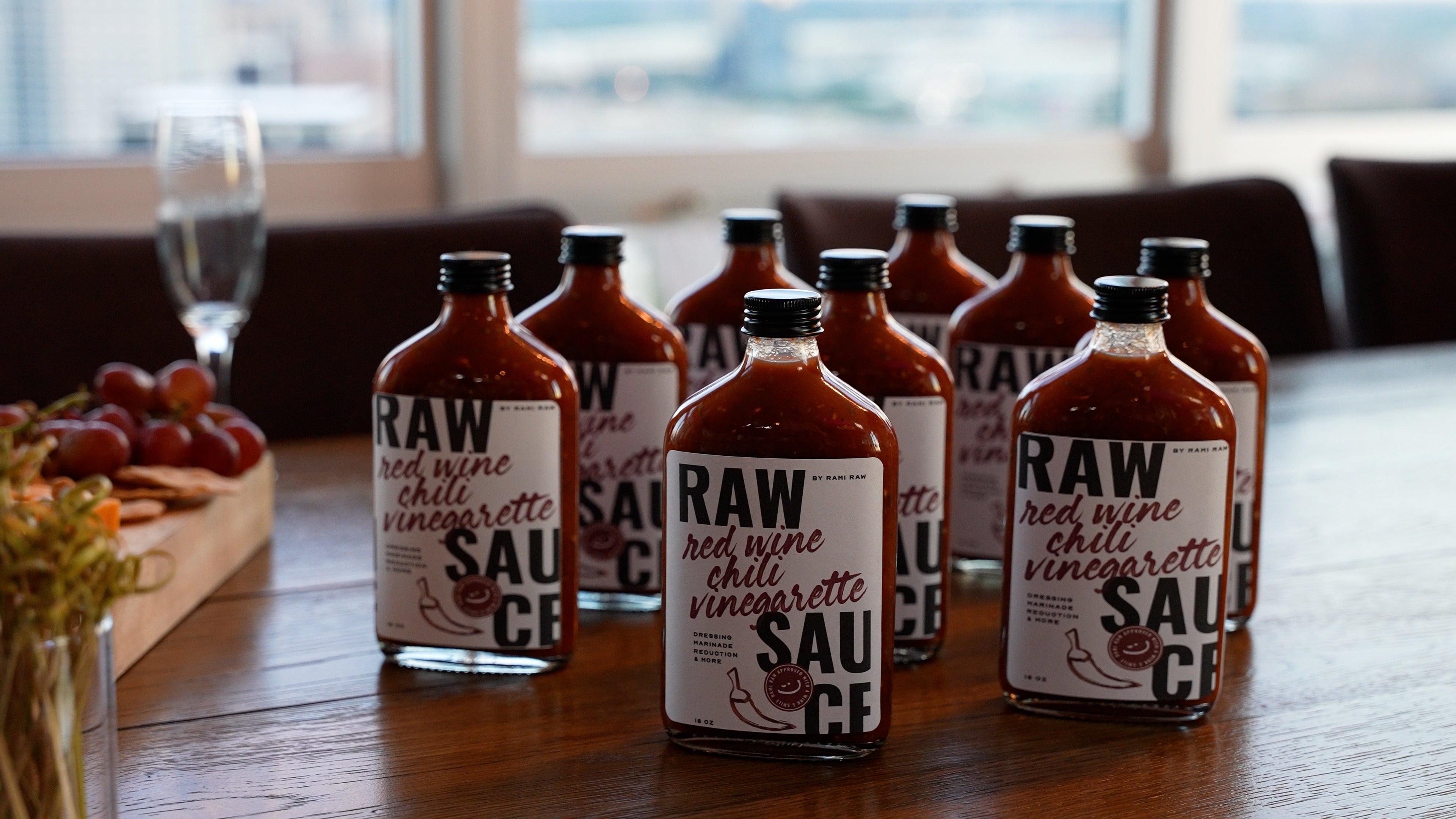 RED WINE & CHILI VINAIGRETTE – Rami Raw